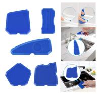 China 3pcs Sealant Remover Tool 6pcs Silicone Sealant Finishing Tool 1 Caulking Gun Nozzle 10PCS Silicone Caulking Tool Kit for sale