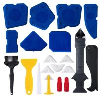 China Caulking 20 Tool Kit  Finishing -20 in 1 Silicone Caulking Tools Silicone Sealant Scraper tool for sale