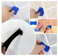 China 3 in 1 Silicone Caulking Tool 14Pcs Caulking Nozzle Applicator Finisher Tool Kit Sealant Finishing Tool Caulk Scraper for sale