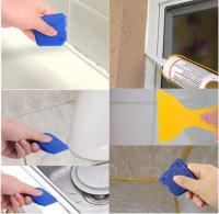 China 13 Pieces Caulking Tool Silicone Sealant Finishing Tools Grout Scraper  Remover and Nozzle for sale
