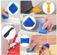 China 26PCS Caulking Finisher Tool Kit 3 in 1 Tools(Stainless Steel head) Sealant Nozzle Kit for sale
