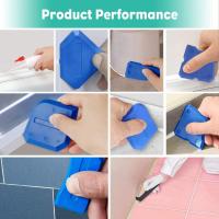 China Durable Tools 15Pcs Silicone Sealant Tools Caulk Remover Finisher Scraper Caulk finisher tool for sale