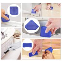 China 18 Pcs Caulking Tool Kit 3 in 1 Silicone Sealant Finishing Tool Grout Scraper Remover Caulk Nozzle Caps for sale
