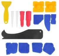 China 15pcs/Set Silicone Sealant Tool Silicone Caulking Finisher Flexible for sale