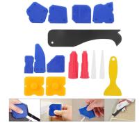 China 15pcs/Set Silicone Sealant Tool Silicone Caulking Finisher Flexible for sale