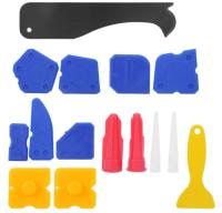 China 15pcs/Set Silicone Sealant Tool Silicone Caulking Finisher Flexible for sale