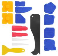 China 15pcs/Set Silicone Sealant Tool Silicone Caulking Finisher Flexible for sale