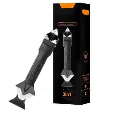 China Stainless Steel Head Silicone Sealant Finishing Tools For Kitchen Bathroom for sale