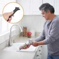China Stainless Steel Head Silicone Sealant Tool 3 In 1 Sealant Scraper Multifunction for sale
