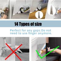 China Mulitpurpose 3 In 1 Silicone Caulking Tools Sealant Finishing Tool Multifunctional for sale