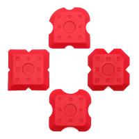 China Durable 4pcs Red Color Silicone Sealant Tool Kit Bathroom Sealant Remover for sale