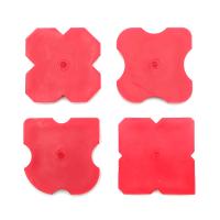 China Durable 4pcs Red Color Silicone Sealant Tool Kit Bathroom Sealant Remover for sale