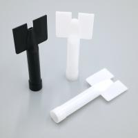 China Black/ white Plastic Sealant Flanged Seam Wing/ Butterfly Nozzle for Aluminium Cartridges for sale