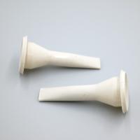 China Gray Large Size Plastic Flat Head Sealant Nozzle for Plastic Cartridges for sale
