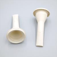 China Gray Large Size Plastic Flat Head Sealant Nozzle for Plastic Cartridges for sale