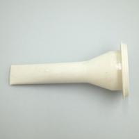 China Gray Large Size Plastic Flat Head Sealant Nozzle for Plastic Cartridges for sale