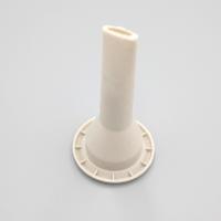 China Gray Large Size Plastic Flat Head Sealant Nozzle for Plastic Cartridges for sale