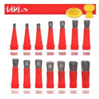 China The latest upgrade one-piece stainless steel reusable sealant caulking nozzle for glass glue/ structural glue for sale