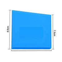China Wear Resistance Silicone Sealant Tool 86x86x5mm Silicone Remover Scraper for sale