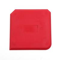 China Red Silicone Sealant Tool Silicone Caulking Spatula 77x76x5mm Large Scraper for sale