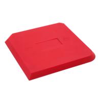 China Red Silicone Sealant Tool Silicone Caulking Spatula 77x76x5mm Large Scraper for sale