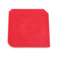China Red Silicone Sealant Tool Silicone Caulking Spatula 77x76x5mm Large Scraper for sale