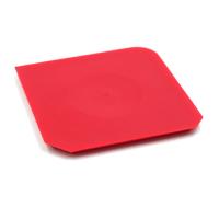 China Red Silicone Sealant Tool Silicone Caulking Spatula 77x76x5mm Large Scraper for sale