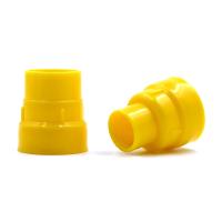 China Yellow Silicone Sealant Tool 3pcs Connection Bases For Caulking Nozzle Applicators for sale