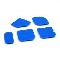 China Blue 5Piece Silicone Sealant Tool Silicone Sealant Profiler Spatulas for sale