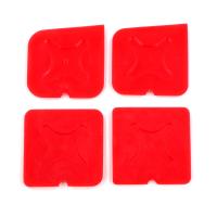 China Silicone Caulk Remover Tool 4pcs Red Diy Caulking Finishing Tool for sale