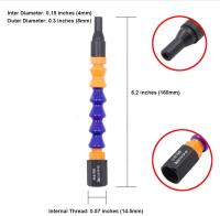China Flexible Caulking Tube Tip Extension Caulk Gun Cones Articulating 360 Degree Nozzles for Standard Cartridge Guns for sale