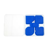 China 5PCS Professional Blue Sealant Smoothing Tool Set With Transparent Plastic Box for sale