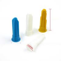China Universal Color Plastic Caulking Glue Head Extension Nozzle Cartridge Sealant Nozzle Cap Caulk Saving Cap for sale