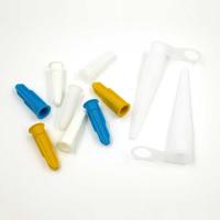 China Color Plastic Caulking Nozzle Cartridge Sealant Silicone Nozzle Cap for sale