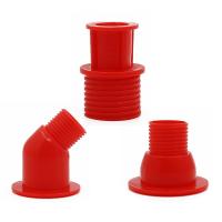 China Caulking Gun Silicone Sealant Nozzle Extender Connection Bases for Caulk Nozzle Applicators for sale