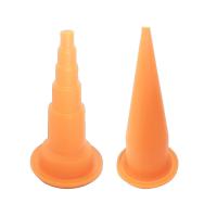 China Orange Variety Caliber 3.2/ 3.4/ 4.9/ 5.9mm Caulking Gun Accessories Glass Glue Nozzle for Door and Window for sale