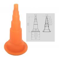 China Orange Variety Caliber 3.2/ 3.4/ 4.9/ 5.9mm Caulking Gun Accessories Glass Glue Nozzle for Door and Window for sale