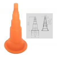 China Orange Variety Caliber 3.2/ 3.4/ 4.9/ 5.9mm Caulking Gun Accessories Glass Glue Nozzle for Door and Window for sale