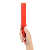 China 4pcs Red Plastic Chisel Set Wheel Weight Remover Tool Non-Marring Super Grip Plastic Chisel Scraper for sale