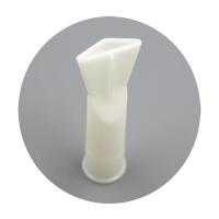 China Reusable Flat Wave Pattern 2x30mm Epoxy Sealant Nozzle Silicone Nozzle for Sausage Caulking Gun for sale