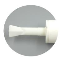 China Reusable Flat Wave Pattern 2x30mm Epoxy Sealant Nozzle Silicone Nozzle for Sausage Caulking Gun for sale