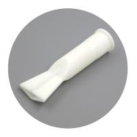 China Flat Wave Pattern 2x30mm Replacement Extension Tool Epoxy Plastic Caulk Nozzles Caulking Nozzle Tip for sale