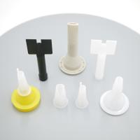 China Various Plastic Cartridge Sealant Silicone Caulking Nozzle Glass Glue Tip Mouth for sale