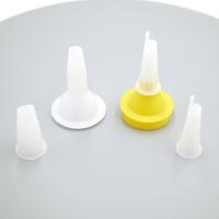China Various Plastic Cartridge Sealant Silicone Caulking Nozzle Glass Glue Tip Mouth for sale