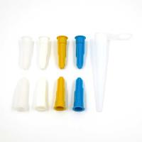 China Plastic Color Cartridge Sealant Silicone Caulking Nozzle Tip Cap for sale