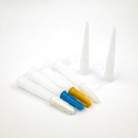 China Plastic Color Cartridge Sealant Silicone Caulking Nozzle Tip Cap for sale