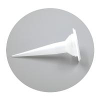 China Durable Epoxy Piston Caulk Cap Reusable Caulking Nozzle for Sausage Caulking Gun for sale