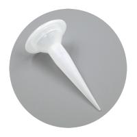 China Durable Epoxy Piston Caulk Cap Reusable Caulking Nozzle for Sausage Caulking Gun for sale