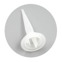 China Plastic Self Puncturing Caulk Nozzles Applicator Cone Extension Nozzle Tip for Sausage Caulking Gun for sale