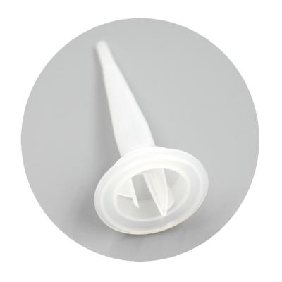 China Plastic Self Puncturing Caulk Nozzles Applicator Cone Extension Nozzle Tip for Sausage Caulking Gun for sale